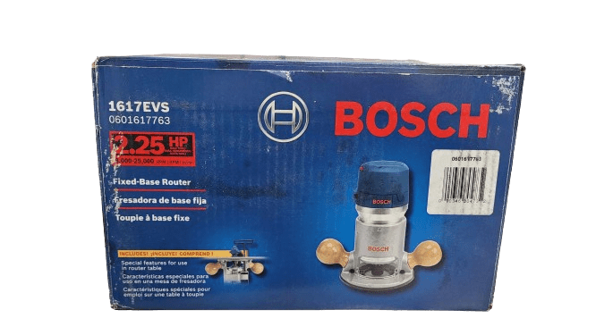 Bosch 12-Amp Corded Electronic 2.25 Horse Power Fixed-Base Router ...
