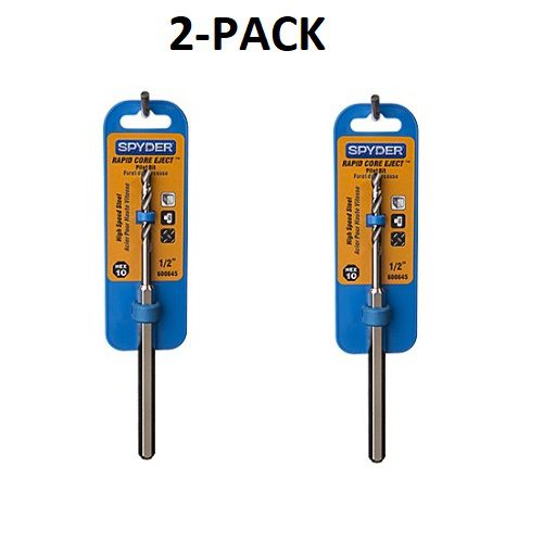 2-PACK Spyder Pilot Drill Bit 1/2" HEX #10 - Garland Home Center
