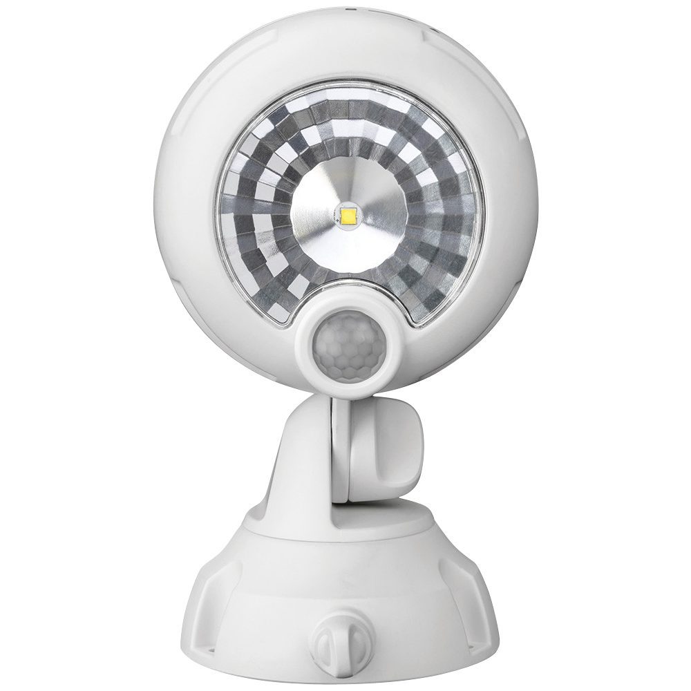 Outdoor 200 Lumen Battery Powered Motion Activated Integrated LED ...