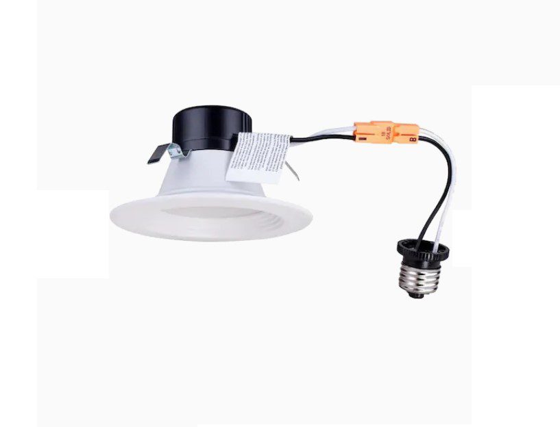 Lot Of 2 Utilitech 5000k LED Recessed Retrofit Downlight 4 Inch ...