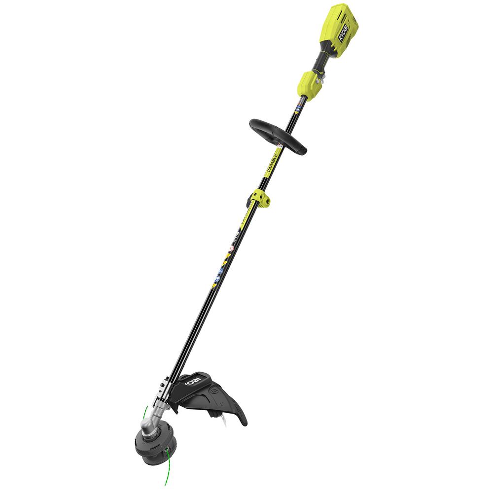 18V Lithium-Ion Cordless Attachment Capable Brushless String Trimmer ...