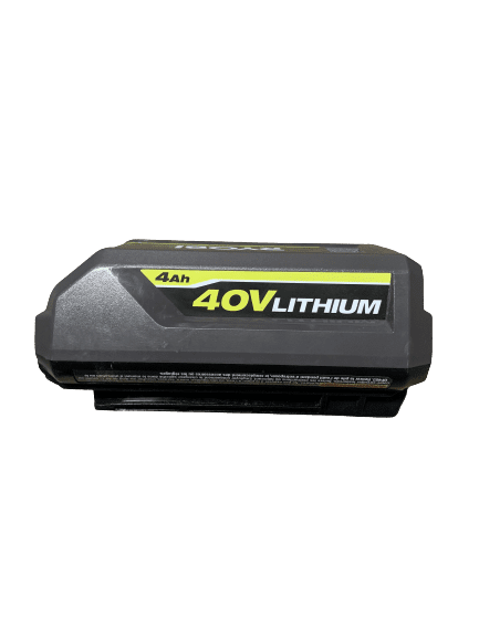 RYOBI 40 Volt 4.0 Ah High Capacity Lithium-Ion Battery with On Board ...
