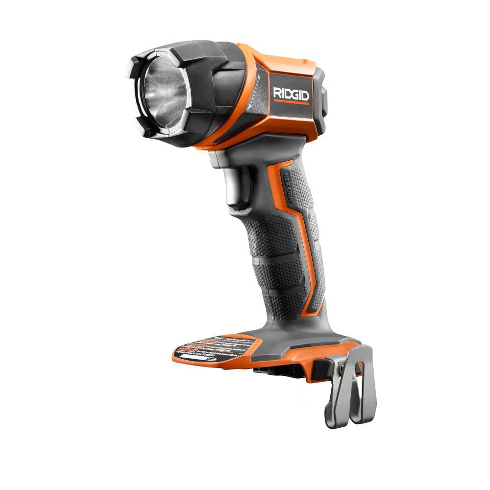 RIDGID 18-Volt LED Work Light (Tool-Only) 2203-20 - Garland Home Center