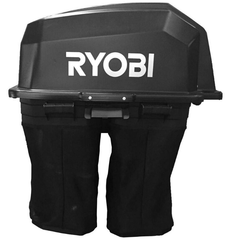 Ryobi 38in. Bagger for RYOBI Riding Lawn Mower - Garland Home Center
