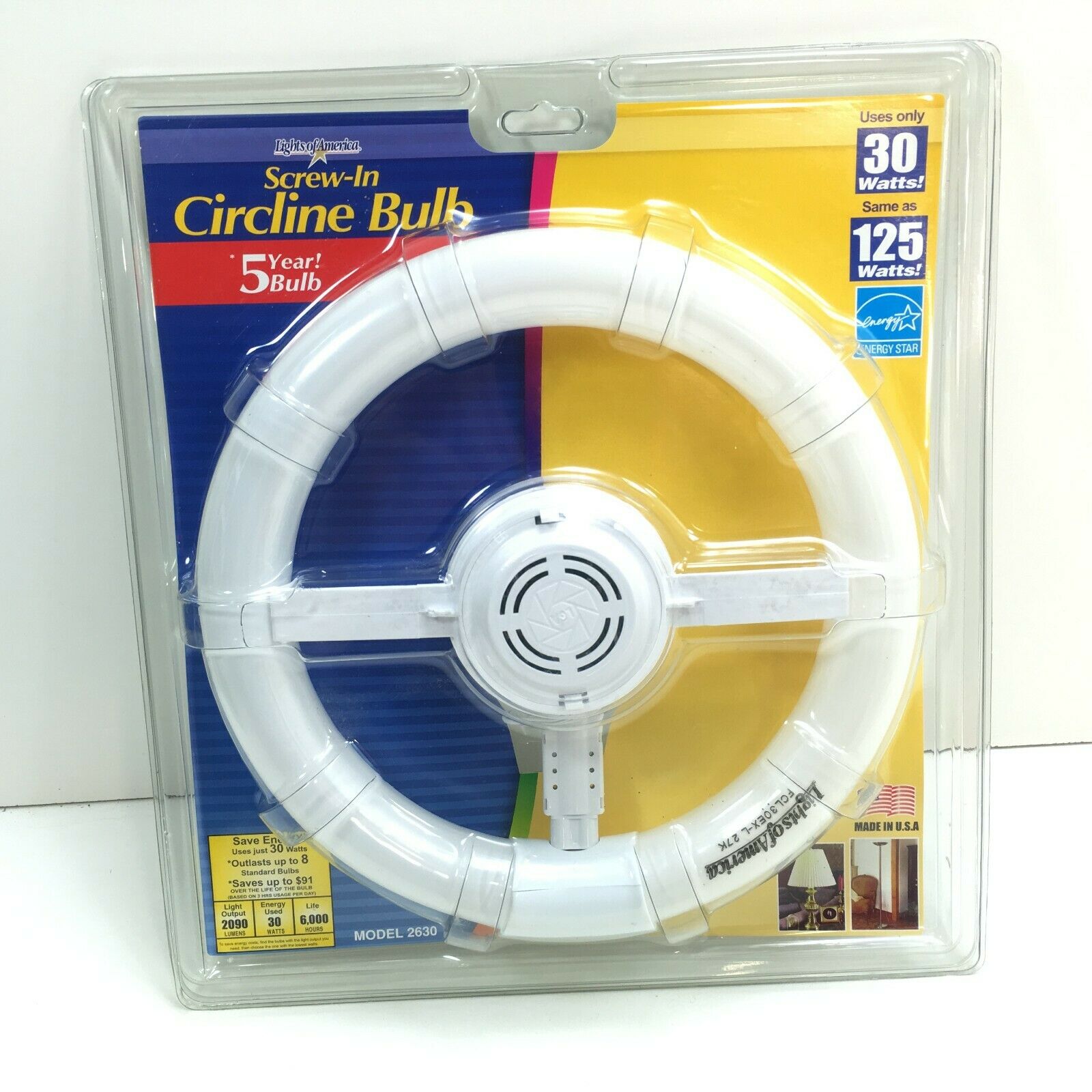 Lights Of America 30W Instant On Fluorescent Screw-in Adapter ...