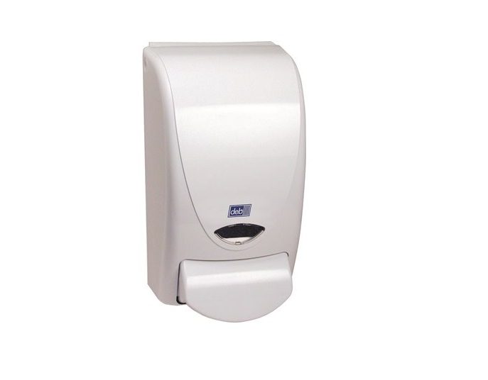 Deb Proline Curve 1000 mL White Dispenser (15-Case) SBSWHB1LDS ...