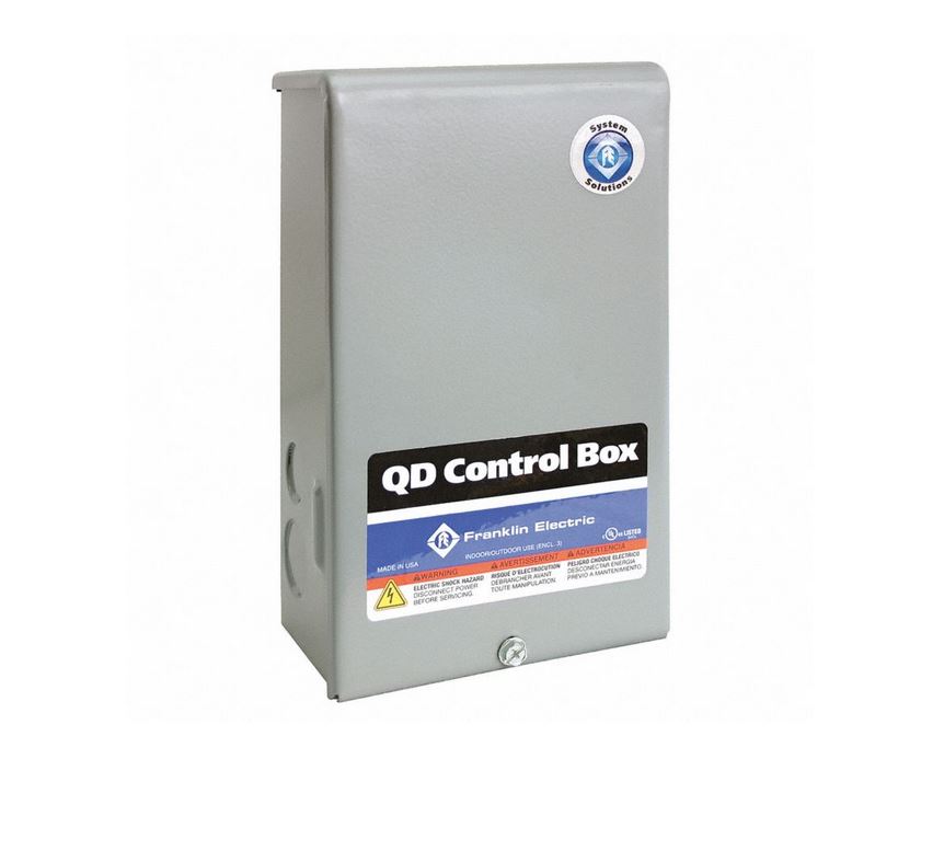3/4 HP 230V Franklin QD Control Box Submersible Water Pump 2801074915 ...