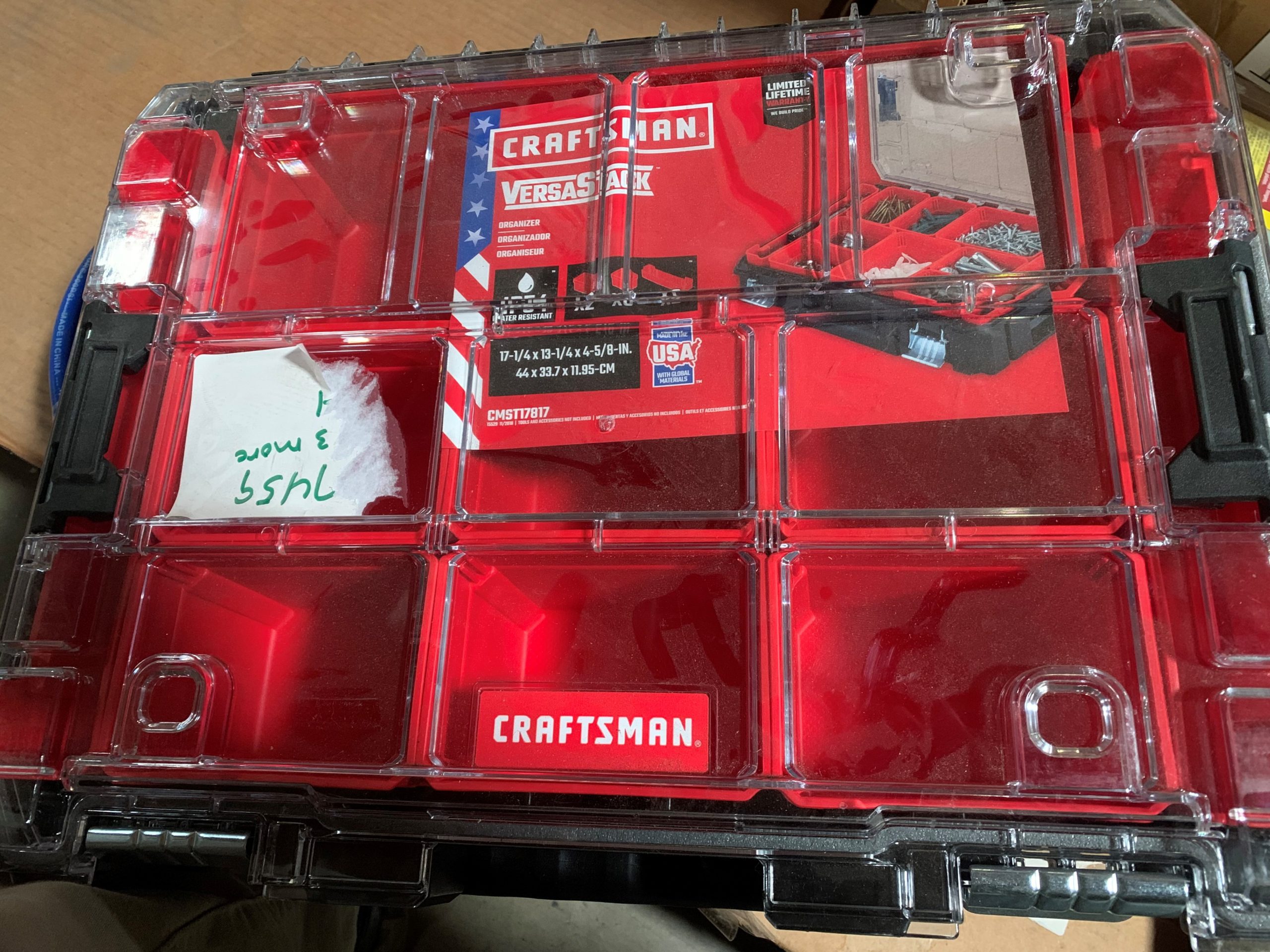 Craftsman Pro Organizers 12-compartment Plastic Small Parts Tool ...