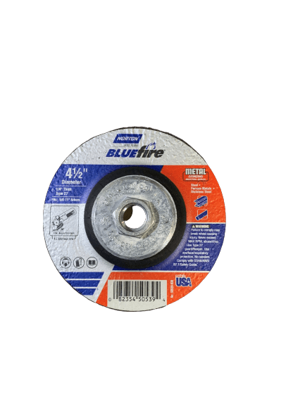 Norton Bluefire Bonded Abrasive 4.5-in Grinding Wheel - Garland Home Center