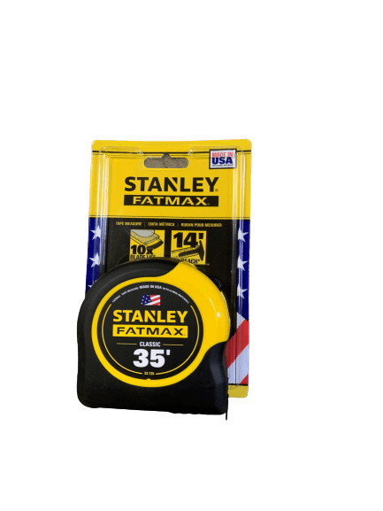 Stanley 35 ft. FATMAX Tape Measure 33-735 - Garland Home Center