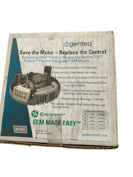 Genteq Evergreen EM Control Module 3/4HP 230V – 6207ECTL – Garland Home ...