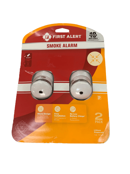 First Alert Micro Design Smoke Alarm – 2 Pack – Garland Home Center