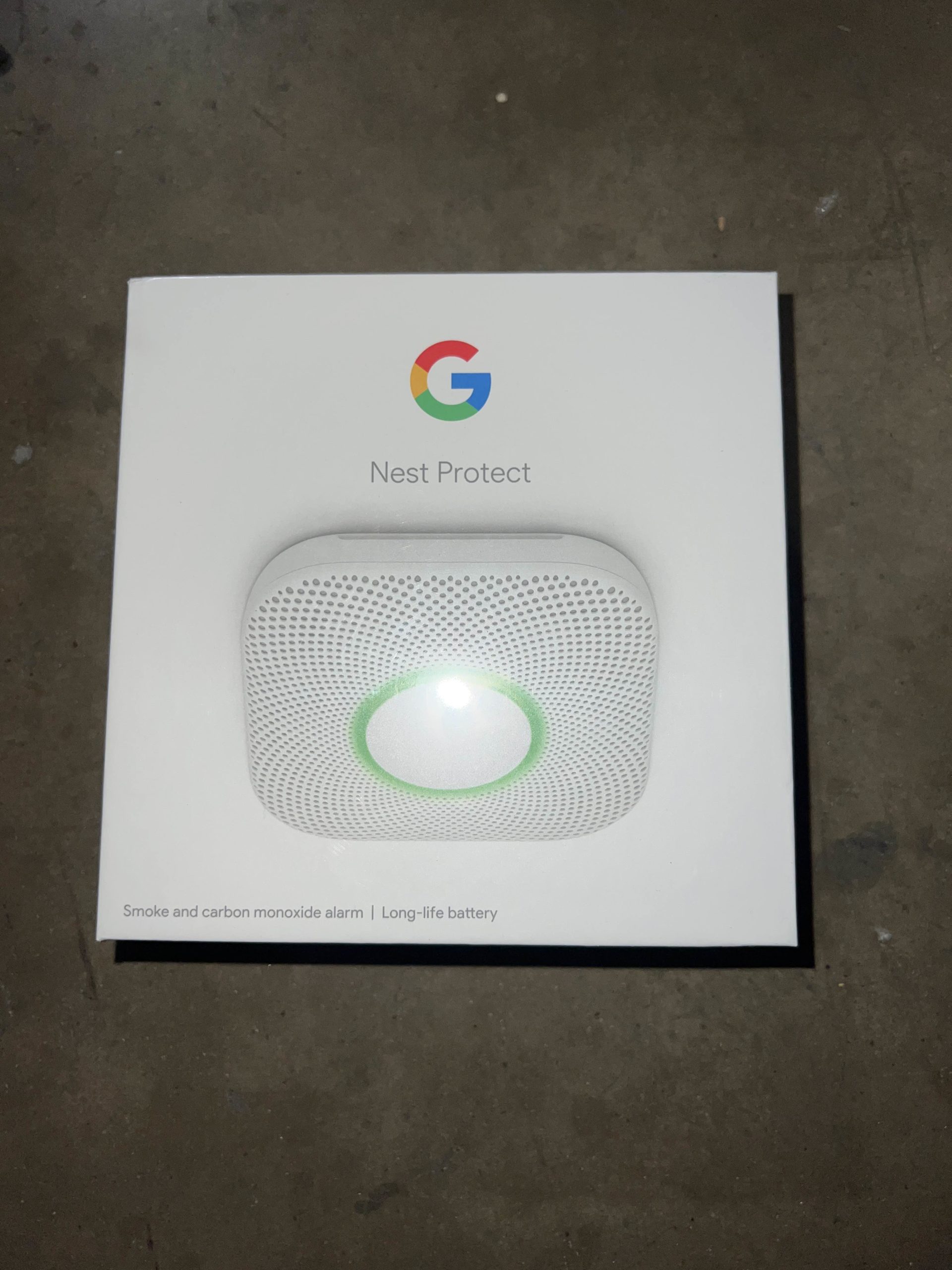 Nest Smoke and Carbon Monoxide Detector w/ Photoelectric Sensor/Battery ...