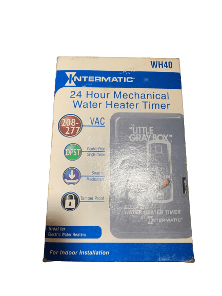 Gas Water Heaters 40 Amp 240-Volt Electric Water Heater Time Switch ... Gas Water Heaters 40 Amp 240-Volt Electric Water Heater Time Switch ...