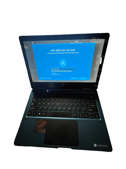 Gateway 2-in-1 Convertible Notebook 11.6″ LCD 64GB eMMC 4GB RAM Win 10 ...