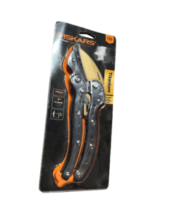 Fiskars Titanium 1″ Cut Capacity Ratchet Anvil Pruner for Dry Dead ...