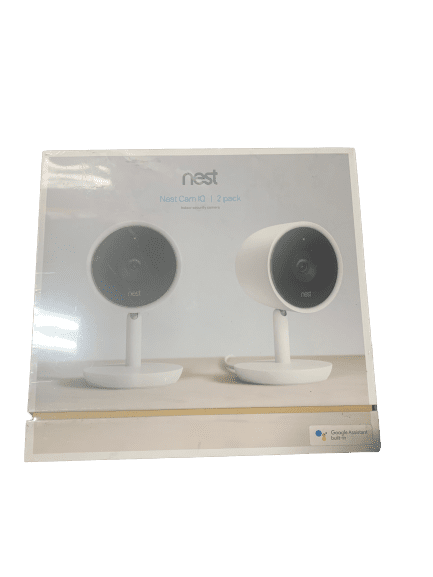 Nest Cam IQ Indoor - Full HD Wired Smart Home Security Camera (2-Pack ...