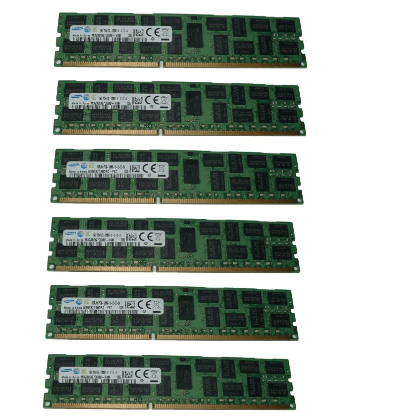 96GB12800R RAM Memory For Dell Poweredge R510 R610 R620 R710