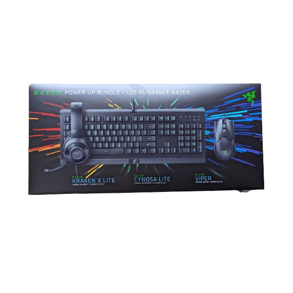 Razer Gaming Bundle RZ85-02740100-B3U Cynosa/Keyboard Viper/Mouse ...