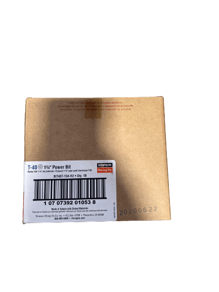 20-PACK Simpson Strong-Tie 2-Piece 1-3/4-in T40 Torx Steel Hex Shank ...