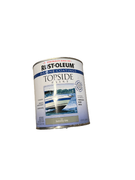 Rust-Oleum Marine 1-Quart Exterior Gloss Marine Battleship Gray Oil ...