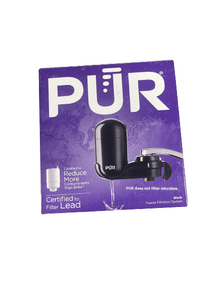 PUR FM-2000B Basic Water Faucet Filtration System, Black FM-2000B ...