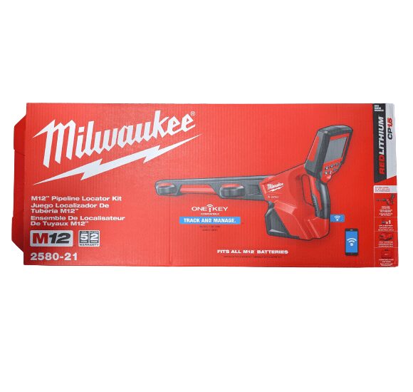 Milwaukee M12 Wireless Hand-Held Pipeline Locator Kit w Battery/Charger ...