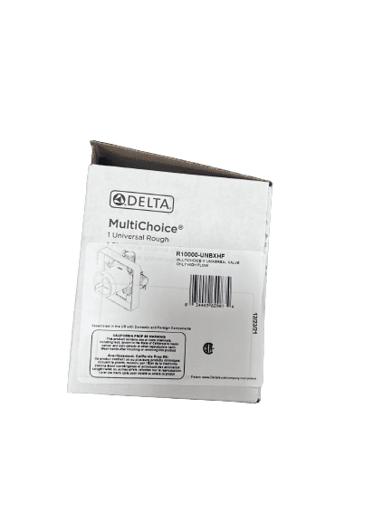 Delta MultiChoice Universal Shower Valve Body Rough-In Kit R10000 ...