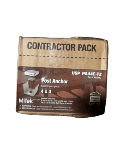 10-PACK 4X4 Triple Zinc Post Anchor By Usp Lumber Connectors PA44E-TZ ...