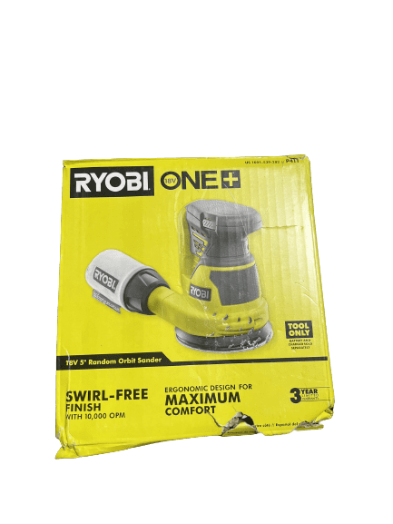 RYOBI ONE+ 18V Cordless 5 in. Random Orbit Sander (Tool-Only) P411 ...