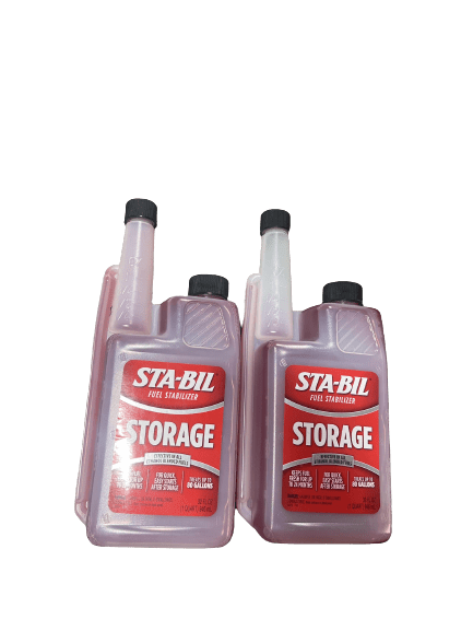 LOT OF 2 Sta-Bil Storage Fuel Stabilizer 32 oz. Treats 80 Gallons of ...