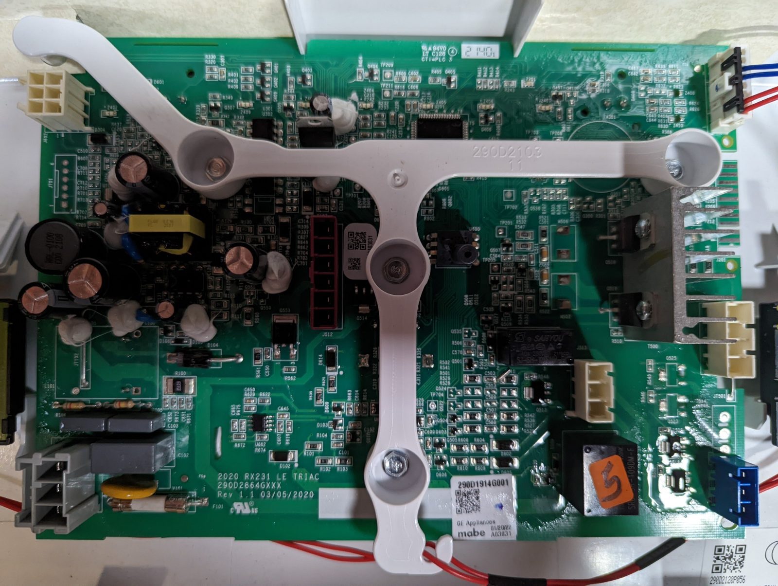 NEW GE Washer Control Board 290D1914G001 - Garland Home Center