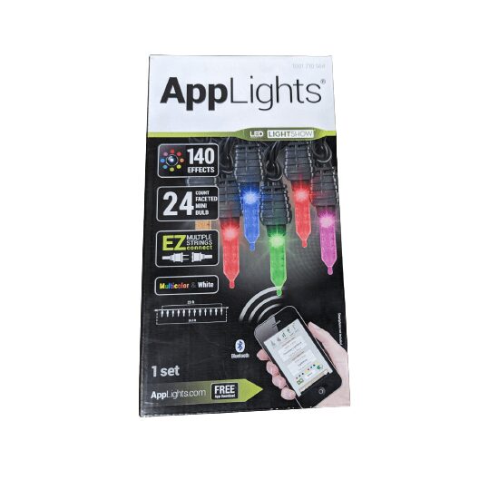 AppLights 24-Light LED Multi-Color Mini Light String Set 39651 ...