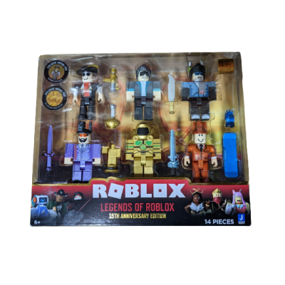 Roblox Action Collection - 15th Anniversary Legends of Roblox Figures ...