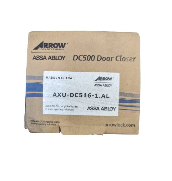 Arrow Lock DC500 Aluminum Heavy- Duty Door Closer with Hold-Open Arm ...