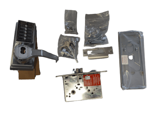 KABA Simplex Push Button Lockset Lever Deadbolt w Key Override ...