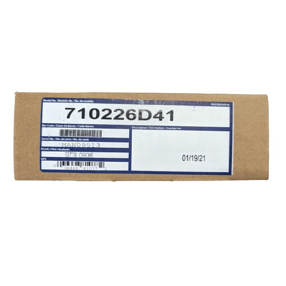 SIMPLEX Satin Chrome Pushbutton Auxiliary Keyless Deadbolt 7102-26D-41 ...