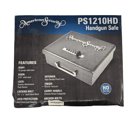 Amsec Heavy-Duty Safe With Push Button Lock PS1210HD - Garland Home Center