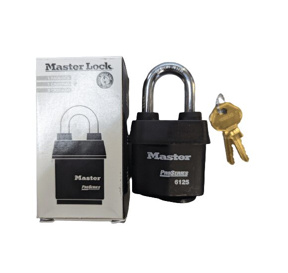 2-PACK Master Lock Pro Series Padlock Keyed Alike 6125KA - Garland Home ...