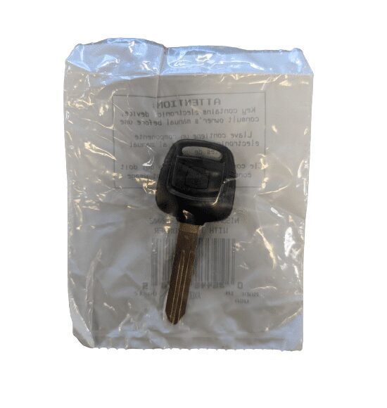 5-PACK New Replacement Uncut Ignition Blank Chipped Key Transponder ...