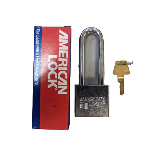 6-PACK American Lock Solid Steel Padlock Keyed Different A5262 ...