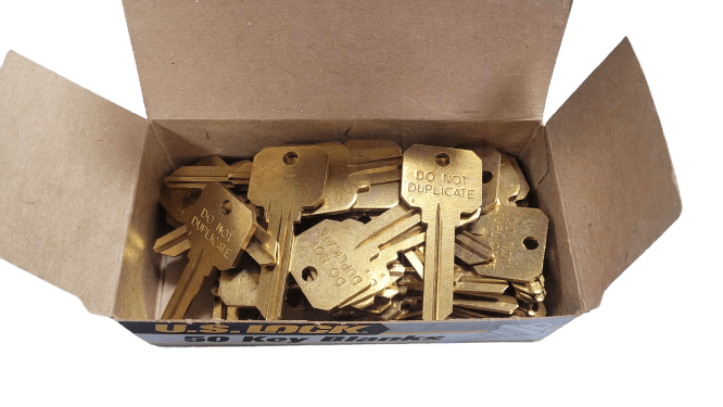50-PACK US Lock Do Not Duplicate Uncut Blank Keys US21-DND-SC9 ...