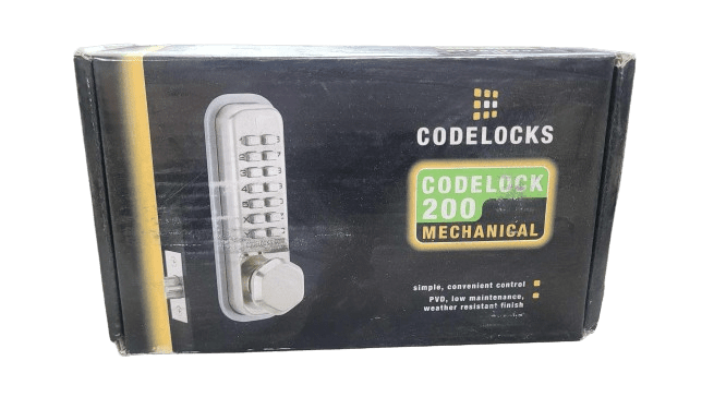 Codelocks 210 Mechanical Combo Door Lock Latchbolt Hex CL210-KPB-PVD ...