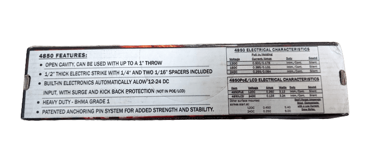 Trine Axion Surface Mount Electric Strike Rim Exit 4850 – Garland Home ...
