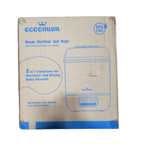 Eccomum Baby Bottle Electric Steam Sterilizer + Dryer Machine MT1836US ...