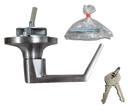 Damaged Box - Assa Abloy/Yale AU-546F 626 Lever W/Lock and 2 Keys ...