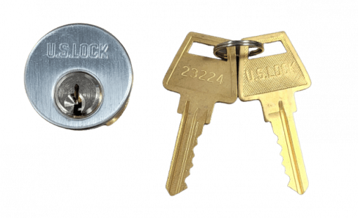 5-PACK US Lock Mortise Cylinder 1 in. Adams Rite Cam KS/TK Keyway ...