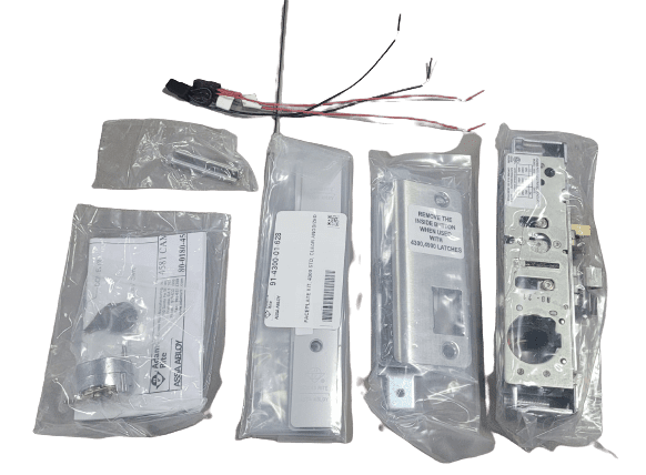 Adams Rite Steel Hawk 4300-30-201-628 Electric Mortise Deadlatch Clear ...