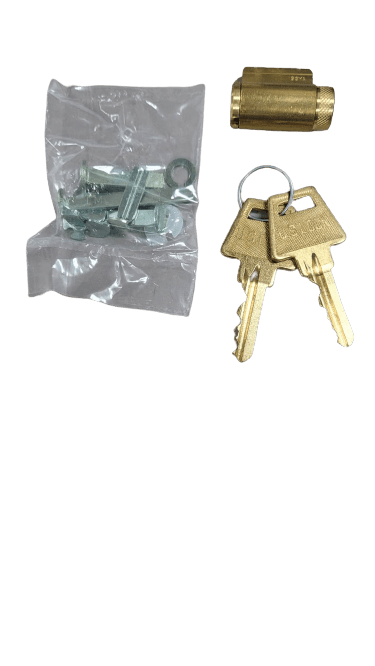 5-PACK US Lock Knob/Deadbolt Cylinder Universal Y1 Keyway Brass KA2 ...
