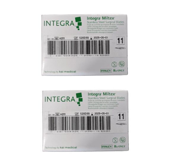 200-PACK INTEGRA Miltex Surgical Blades Size 11 4-311 - Garland Home Center